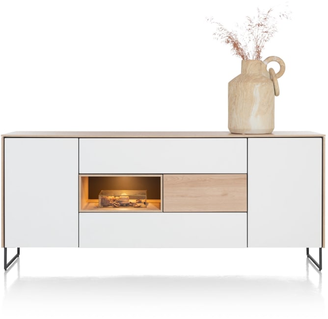 Buffet bois chêne 200cm Lindfield - XOOON