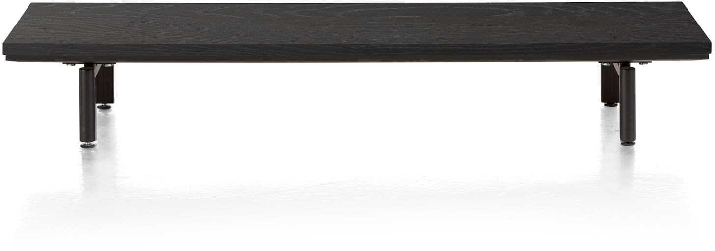 "ELEMENTS" platform 130 cm. incl. 2 metalen poten - 130 cm