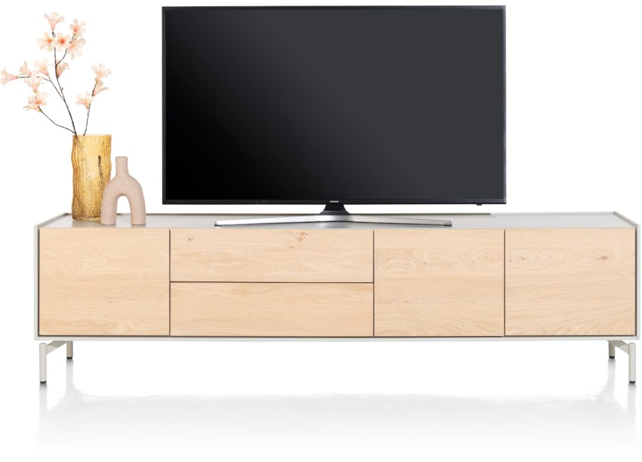 Buffet bas bois clair Niora 210cm - XOOON