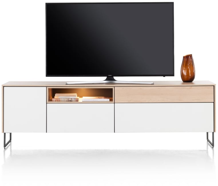 Buffet bas bois chêne 200cm Lindfield - XOOON