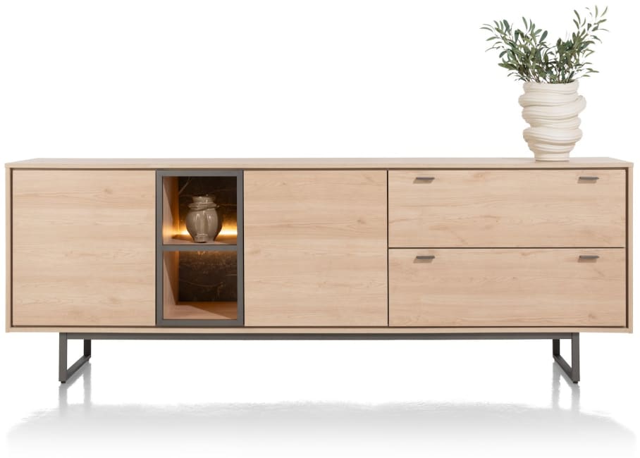 Buffet bois chêne 240cm Helsinki - XOOON