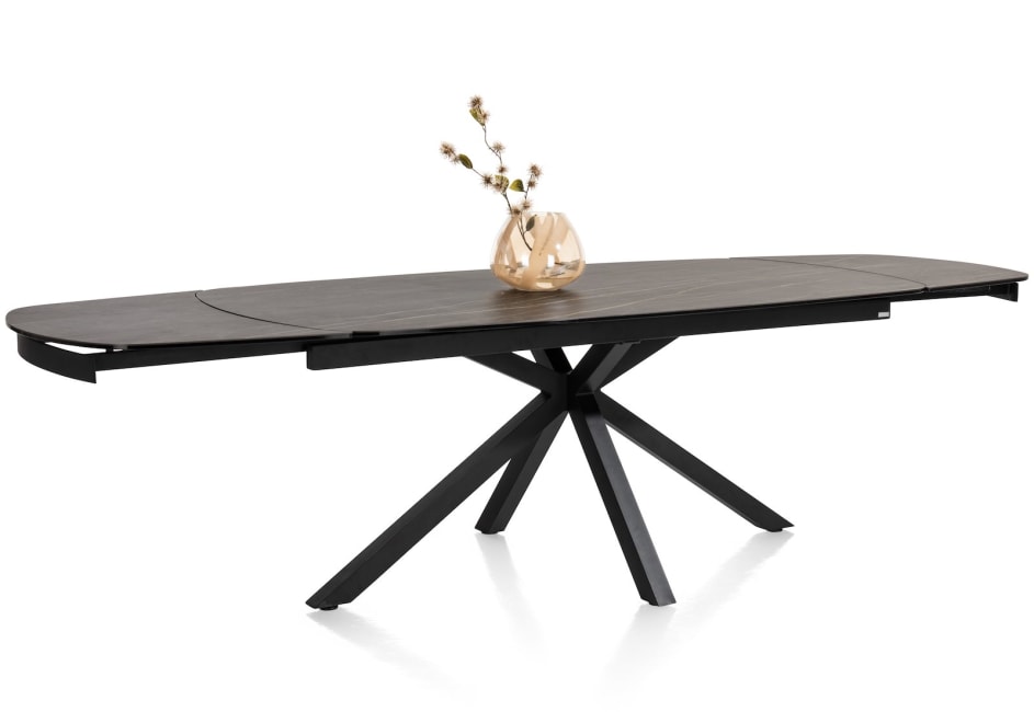 Table à rallonge noir Montello - XOOON