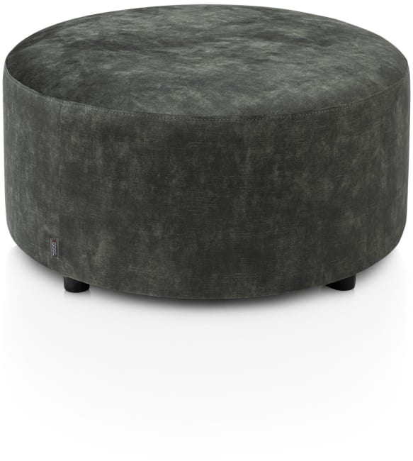 ZACH poef rond 80 cm - hoogte 40 cm | XOOON