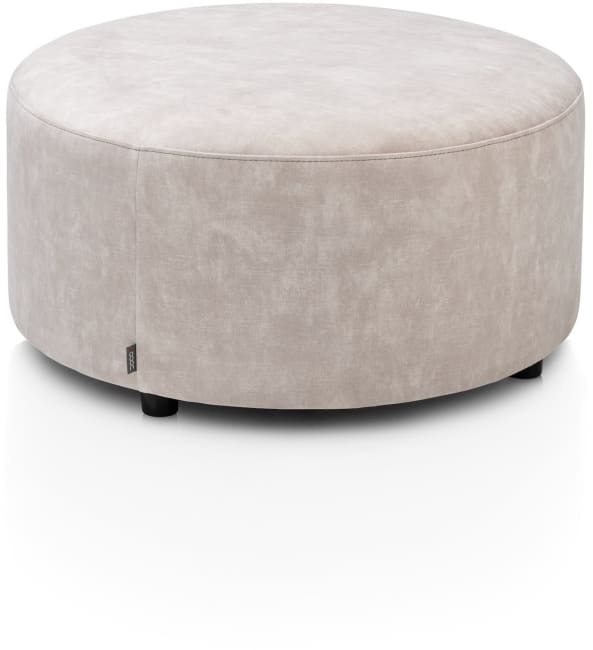 ZACH poef rond 80 cm - hoogte 40 cm | XOOON