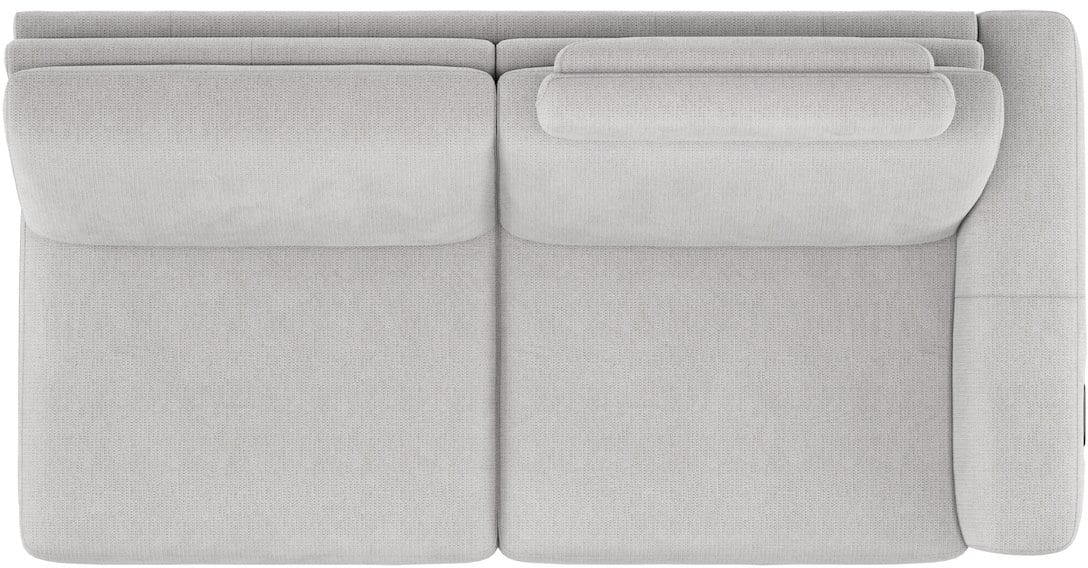 Carini, 3-zits arm rechts - electrisch 1 motor + 1 hoofdsteun ...