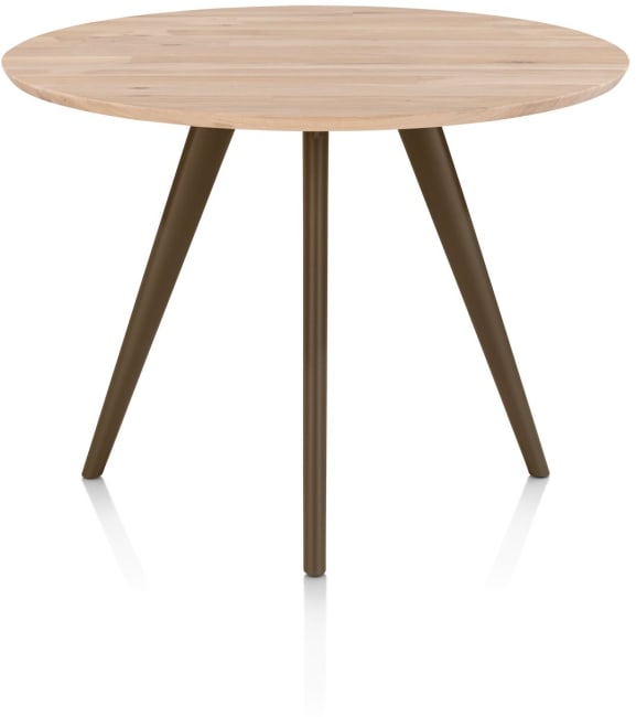 Arvada, bartafel 140 cm, rond, 4 poot - Steel Brown