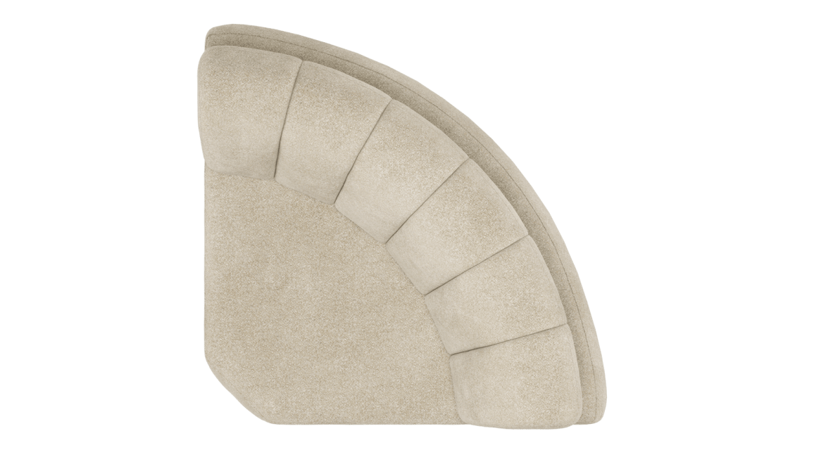 Burgos, hoek - big - fix / loveseat