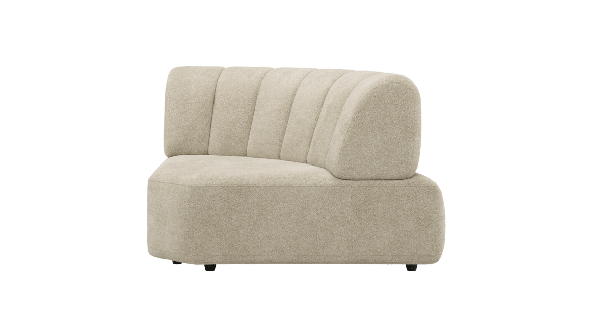 Burgos, hoek - big - fix / loveseat